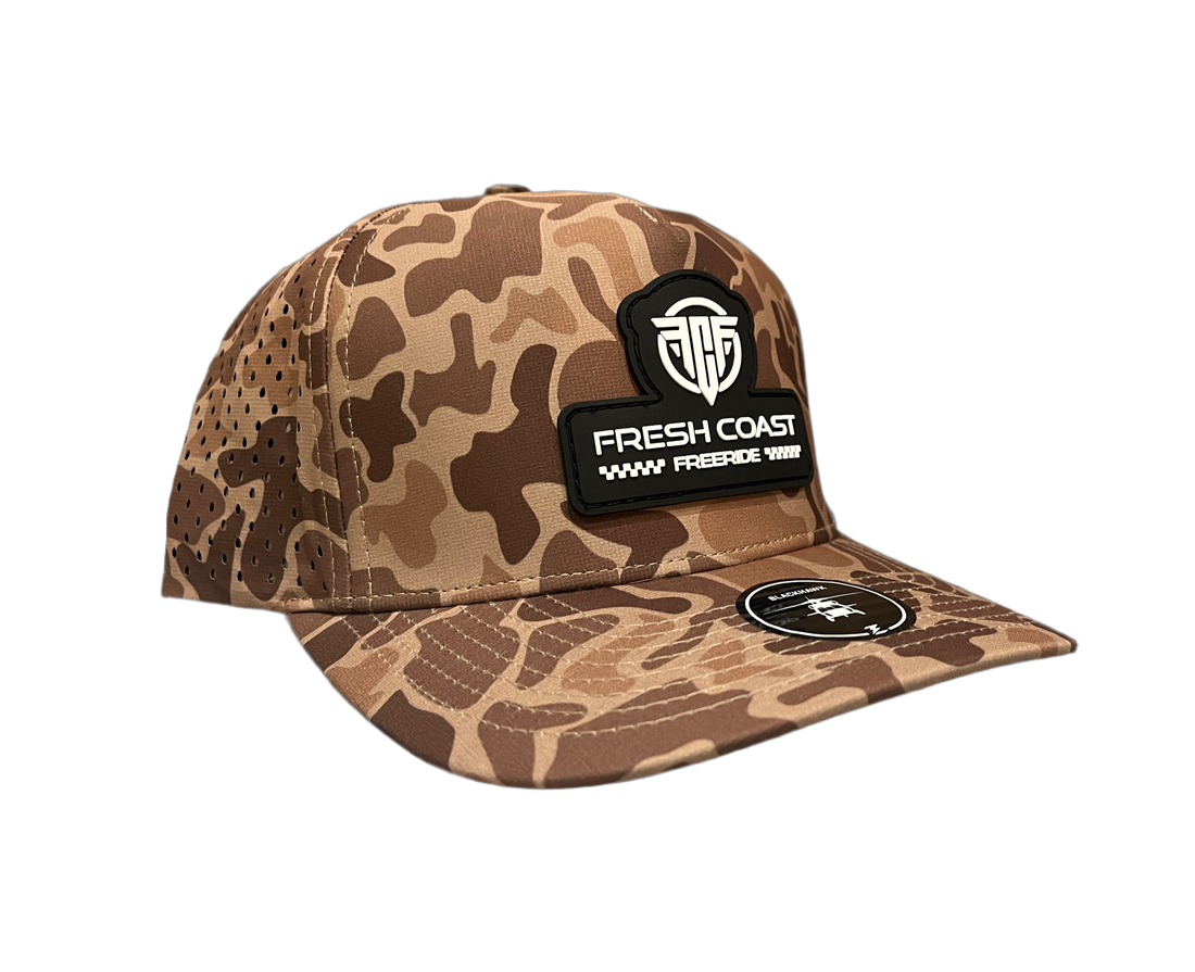 Blackhawk Hat | Brown Old School Camo – Fresh Coast Freeride